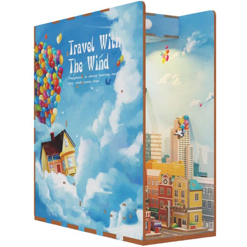 [ TONETQ126 ] Tonecheer Travel with the wind 3D puzzle | Modelbouw Baillien